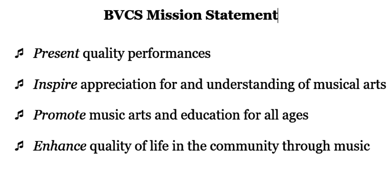 About | Beaver Valley Choral Society