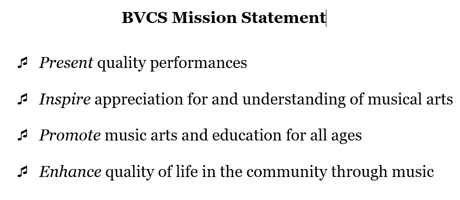 About | Beaver Valley Choral Society